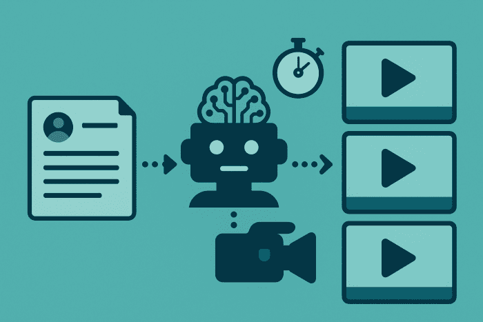 Automated Video Creation for marketing teams Save Time and Boost Productivity - Wideo